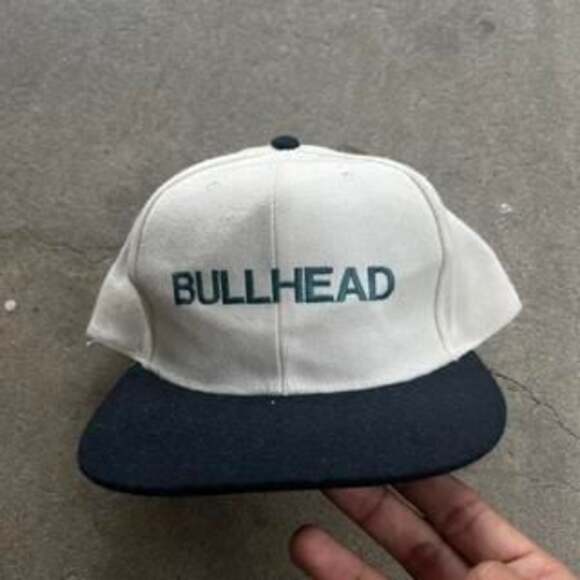 Other | Accessories | Vintage 9s Bullhead Snapback Hat Nissin Cap ...